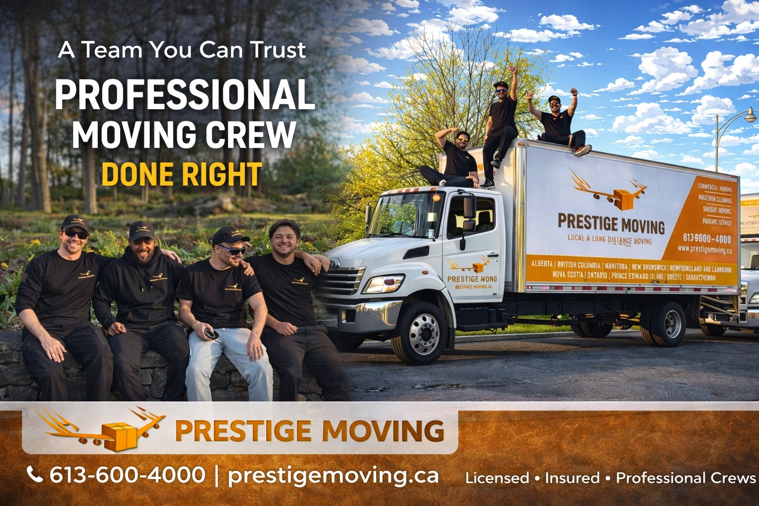 Prestige Moving Ottawa - Professional Moving Services